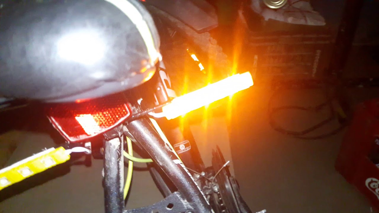 Cycle Indicators Head Lights Youtube