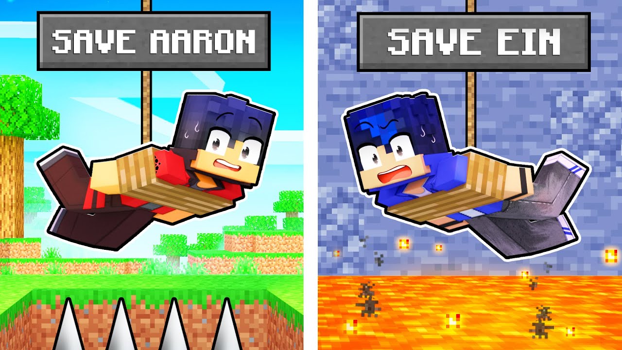 Save Aaron Or Save Ein In Minecraft Youtube