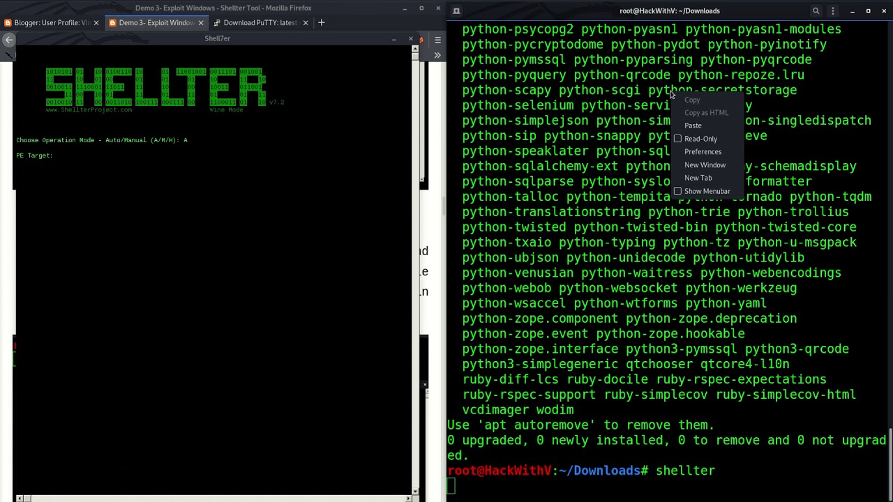 Exploit Windows Shellter Youtube