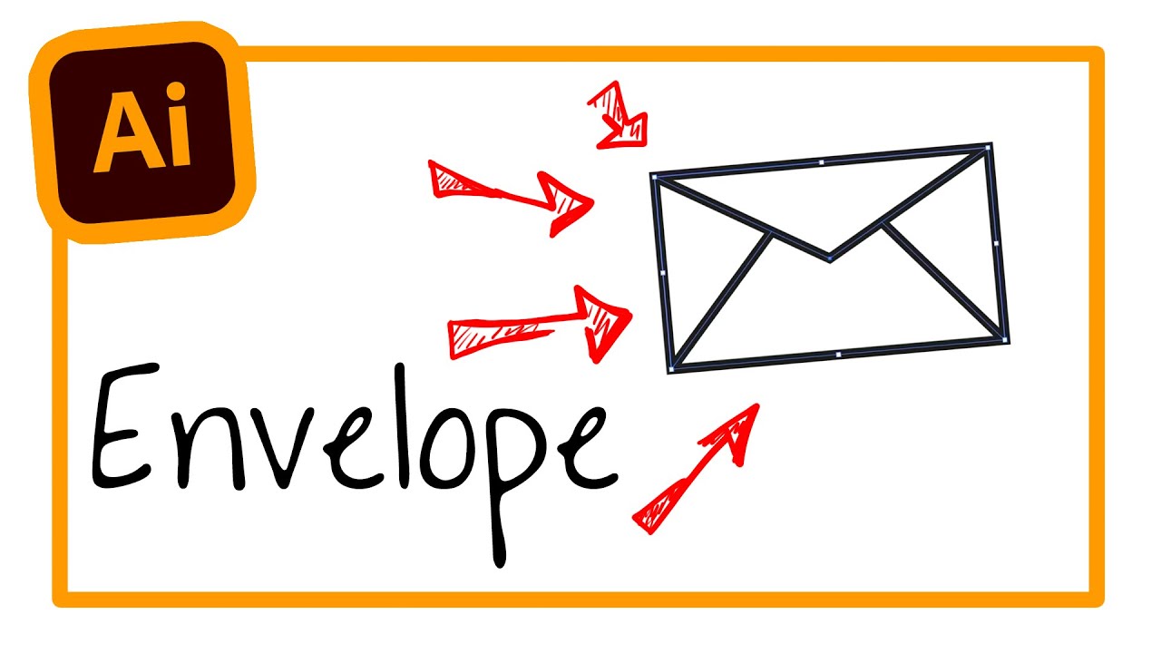 How To Create A Envelope Icon Adobe Illustrator Tutorial Youtube