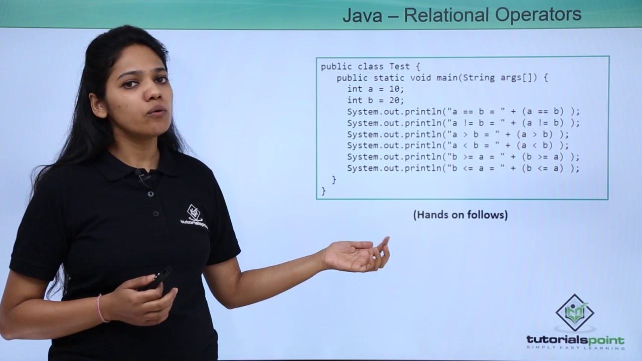 Java Relational Operator Youtube