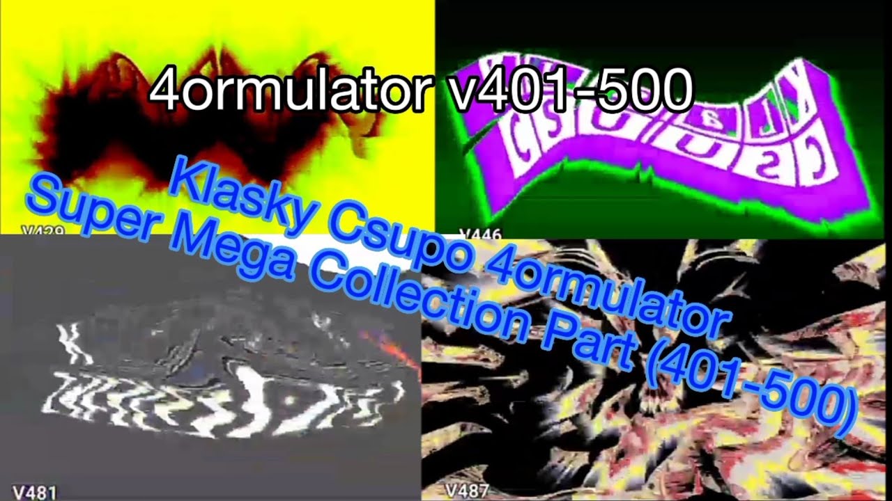 Klasky Csupo 4ormulator Super Mega Collection 401 500 Youtube