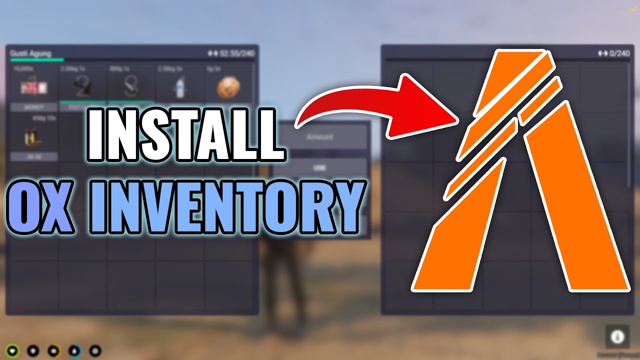 How To Install Ox Inventory Into A Fivem Server Qbcore Free 2024