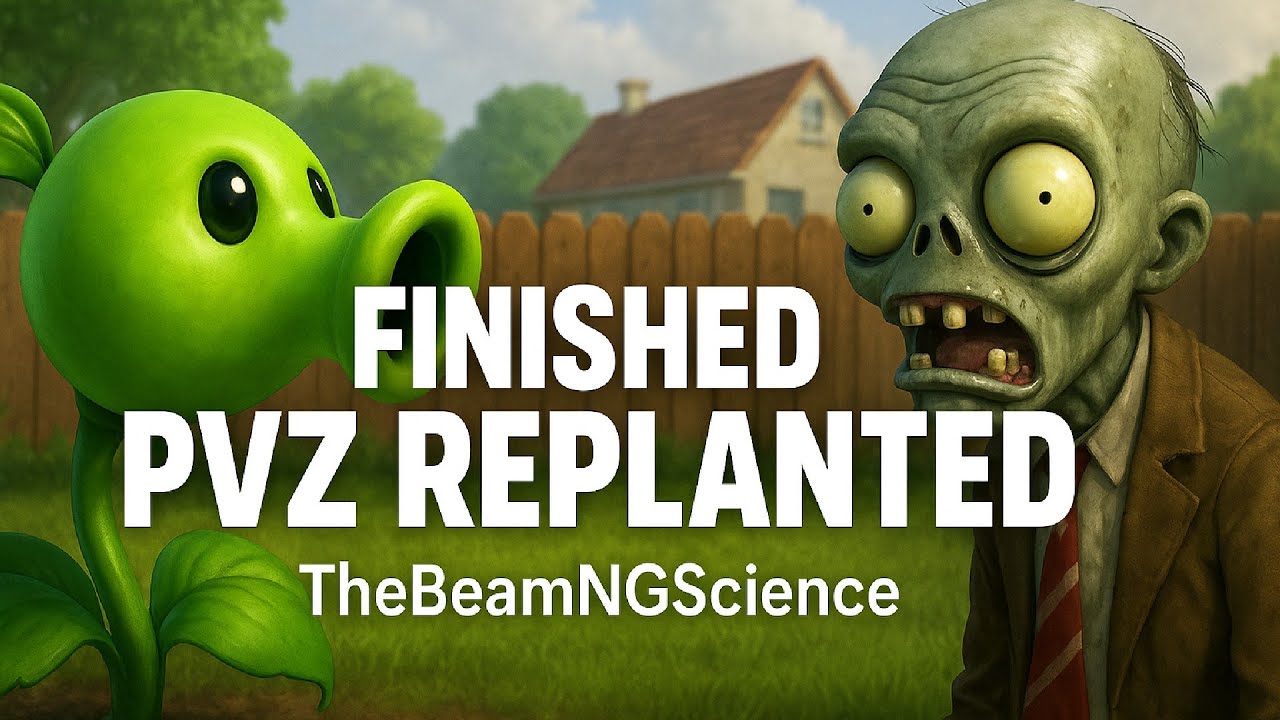 Finished Pvz Replanted Full Adventure Completion Youtube