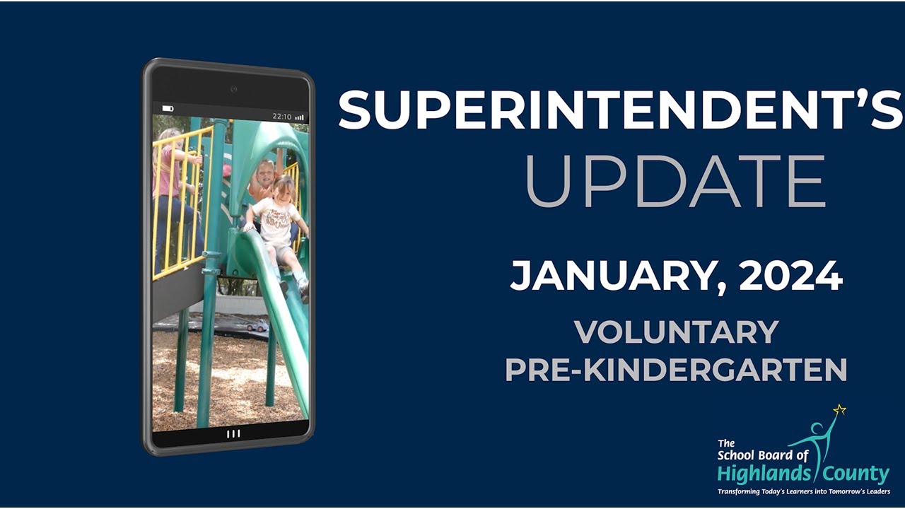 Superintendent S Update January 2024 Youtube