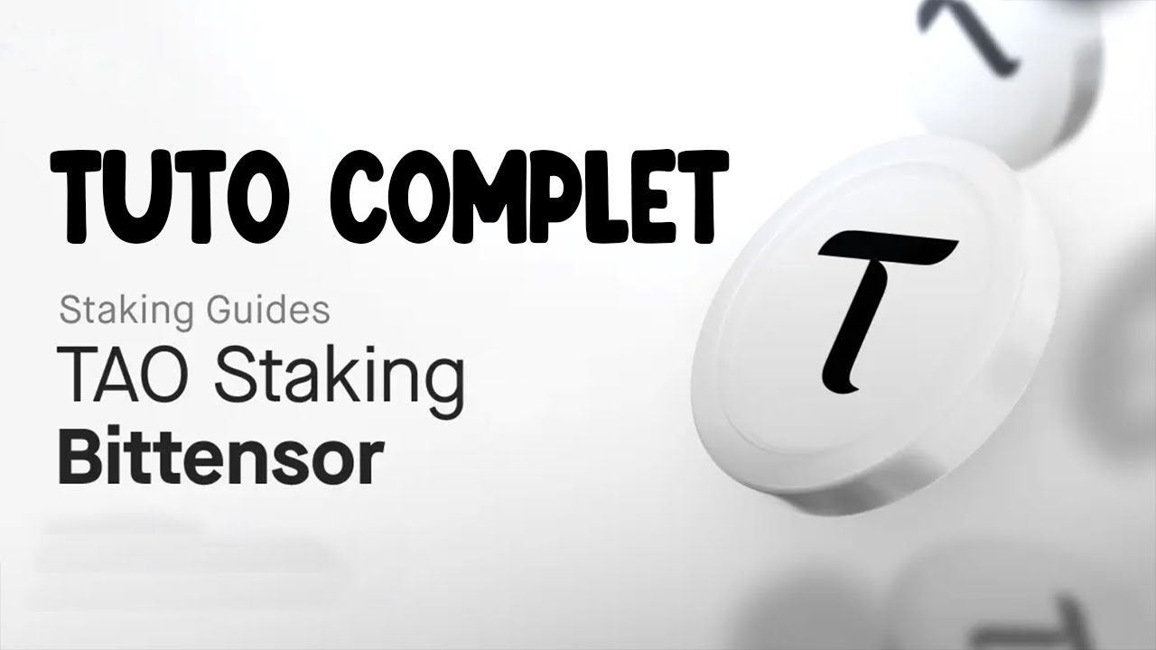 Tuto Staking Tao Bittensor Youtube