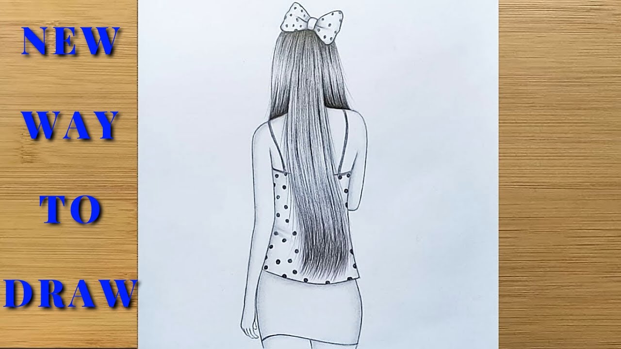 Easy Girl Backside Drawing Easy Drawing Ideas For 45 Off
