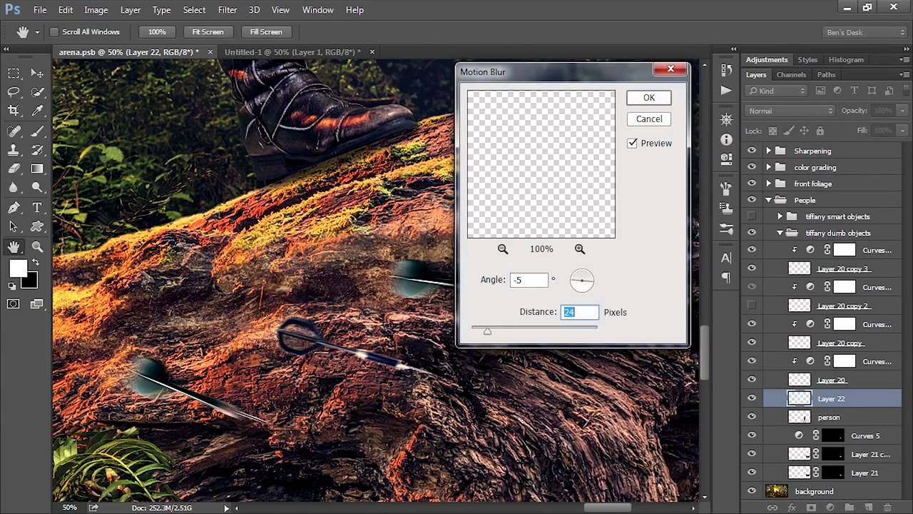 Creating Flexible Updatable Composite Images Using Smart Objects