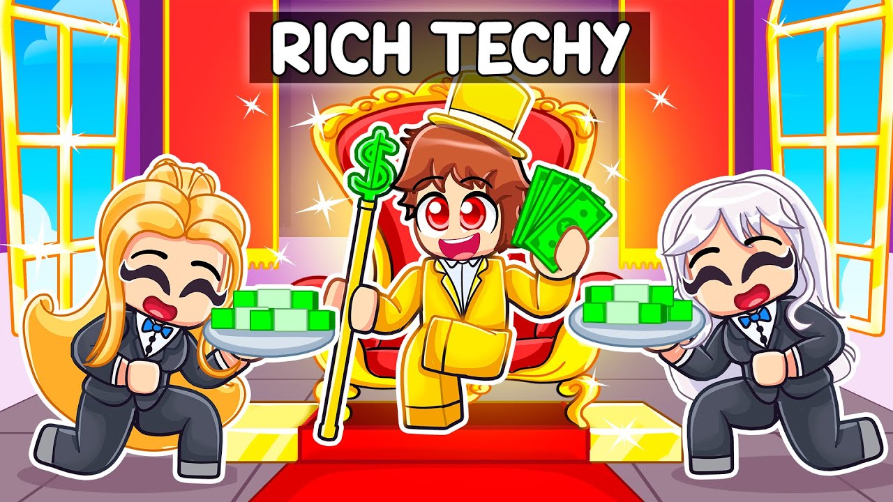 Techy Becomes Rich In Brookhaven Roblox Youtube
