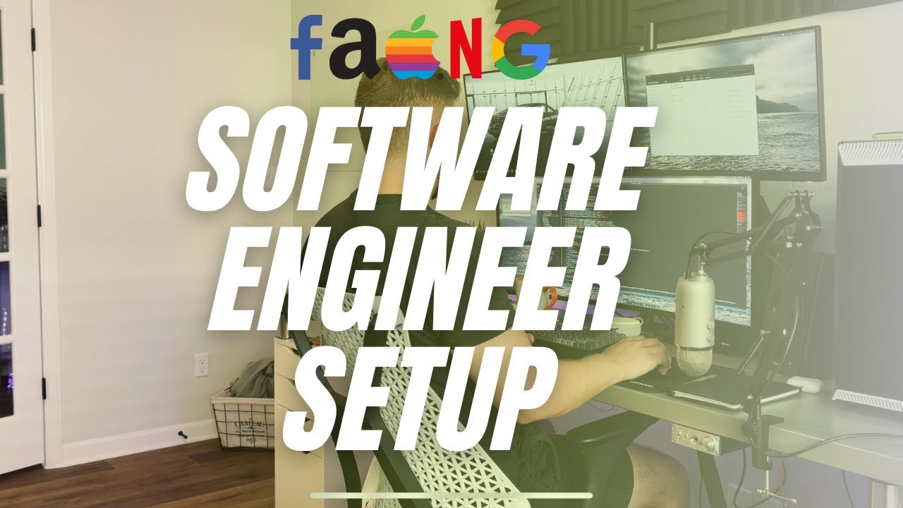 Software Engineer Setup Tour 2021 Faang Engineer Youtube