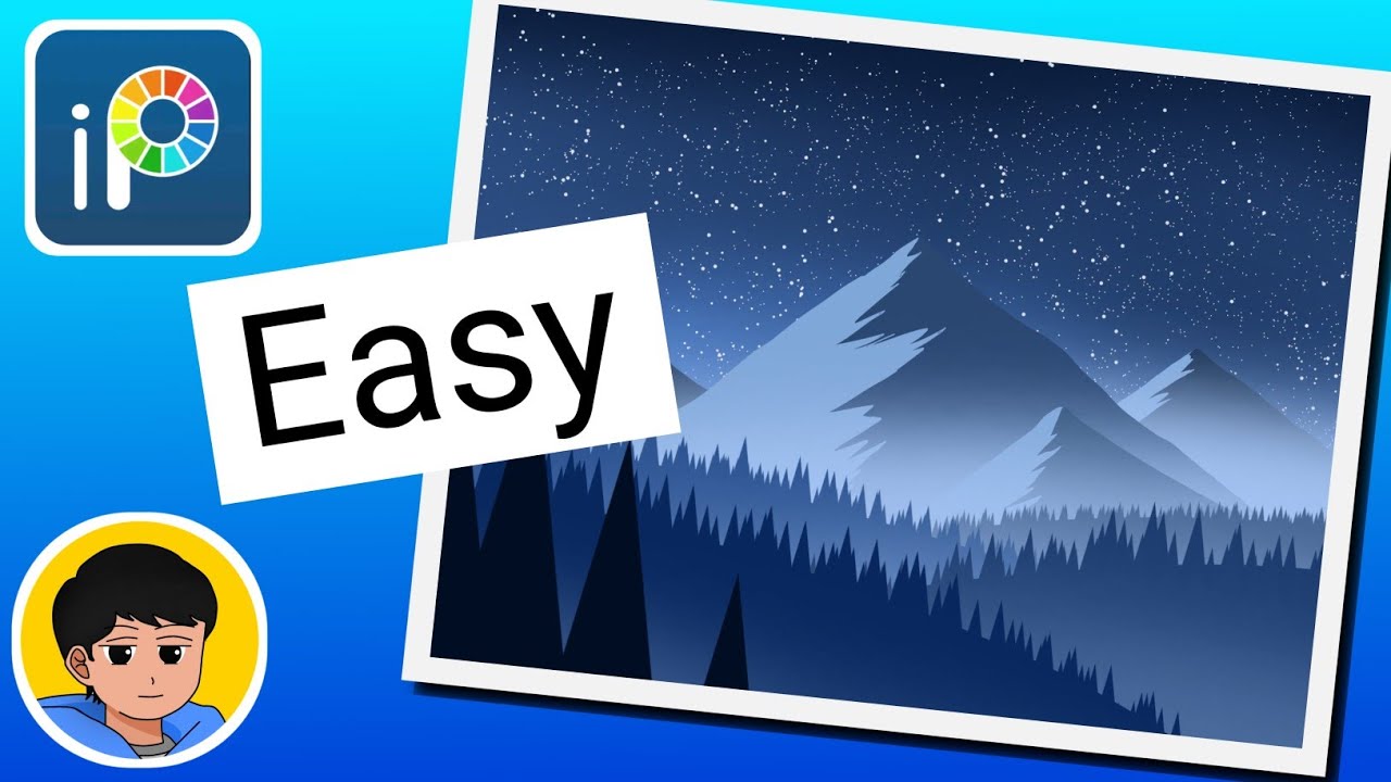 How To Draw Landscape In Ibis Paint X Ibis Paint X Tutorial Part