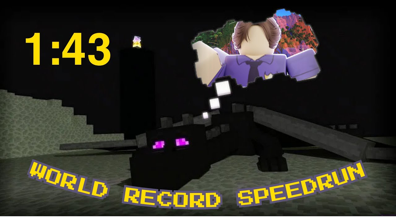 World Record Minecraft Speedrun Youtube