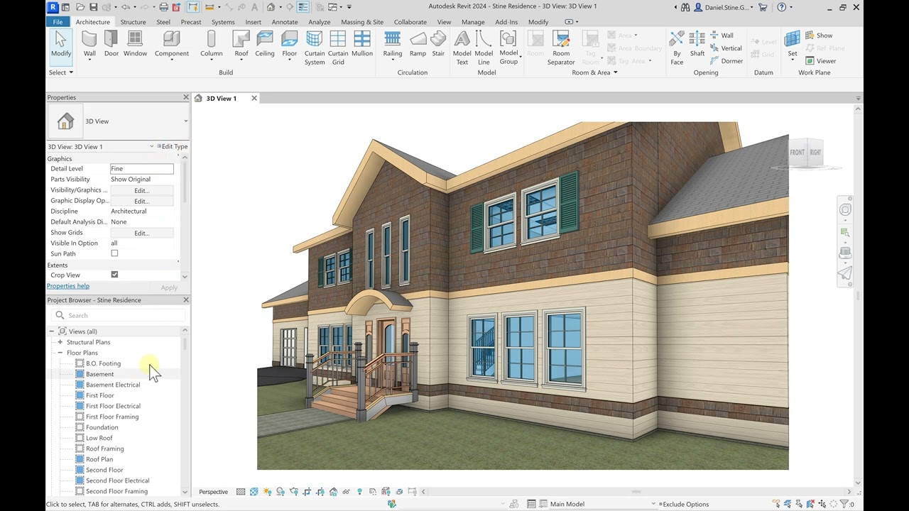Autodesk Revit House
