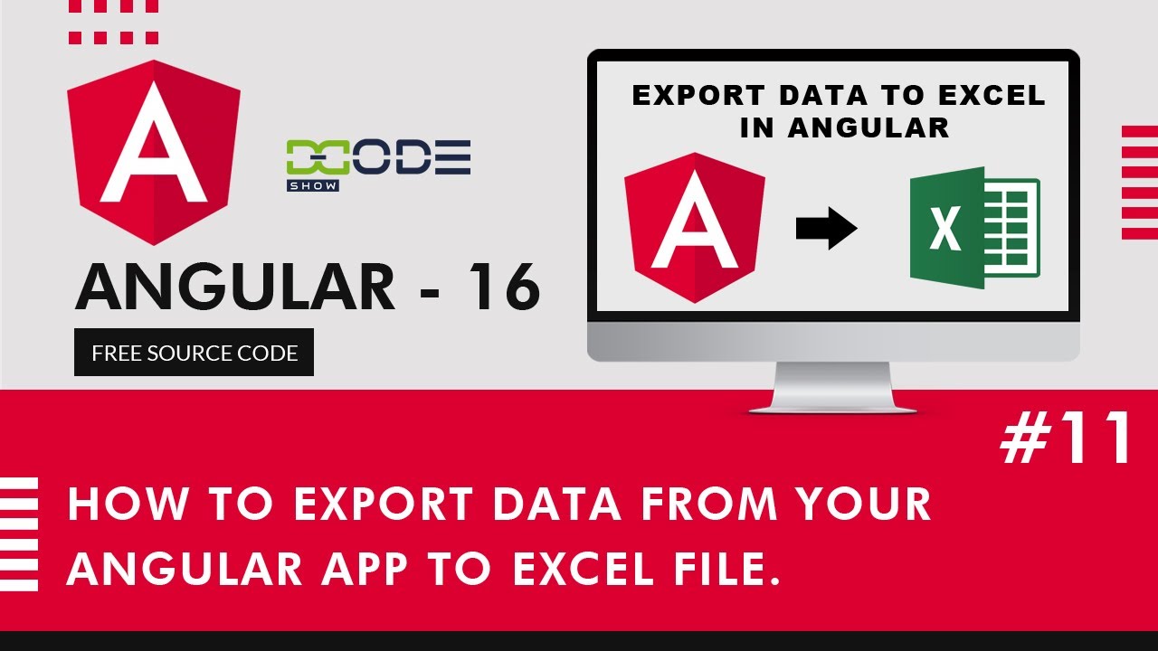 How To Export Data From Your Angular App To Excel File Export To