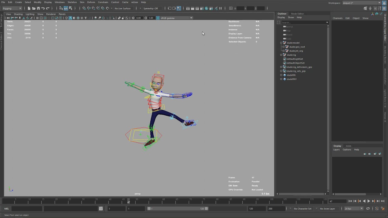 Mgear Basics 19 Export To Game Engine Youtube