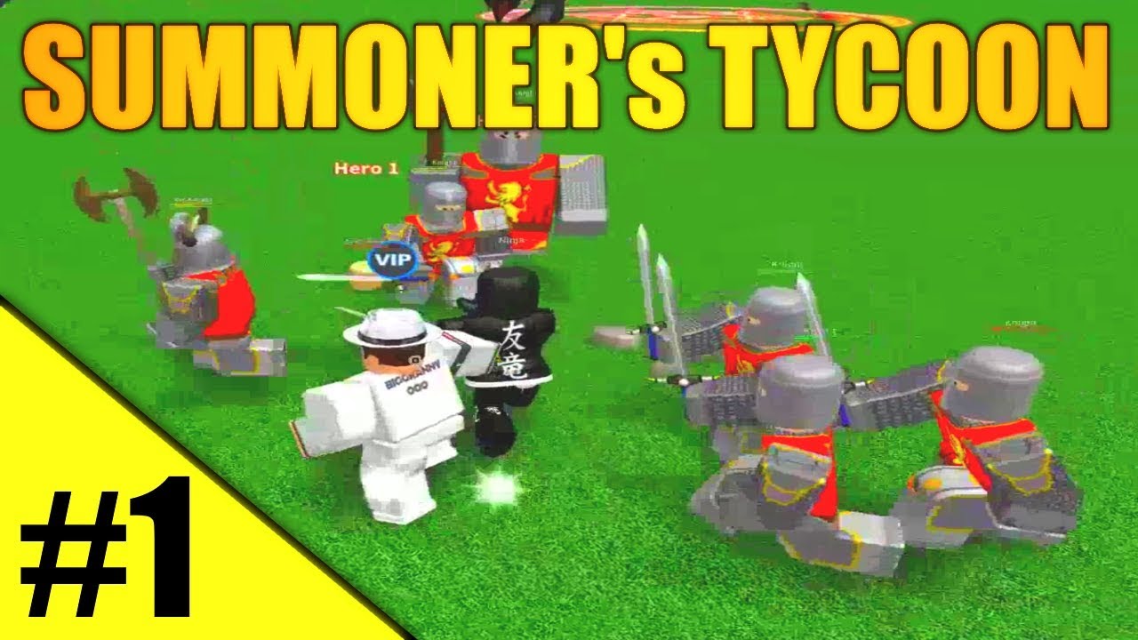 Summoning Monsters Summoner Tycoon Ep 1 Roblox Youtube