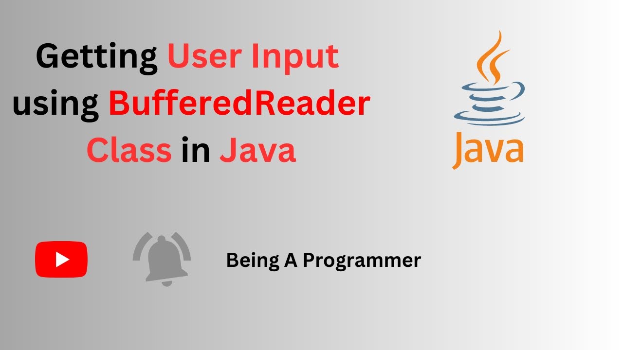 Bufferedreader Class In Java Accept Input From User By Using