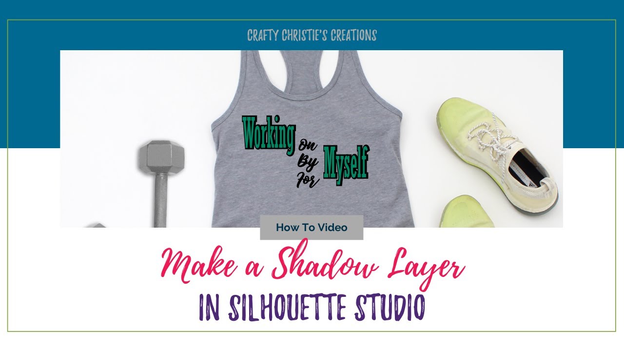 How To Make A Shadow Layer For A 3d Effect In Silhouette Studio Youtube