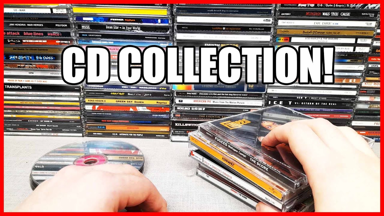 Huge Box Of Music Cds That I Found Cd Collection Unboxing Youtube
