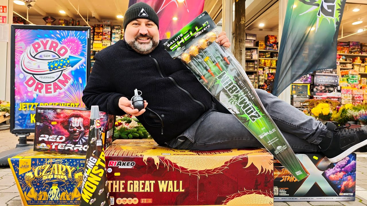 Mega Xxxl Fireworks Compilation Theoftler Youtube