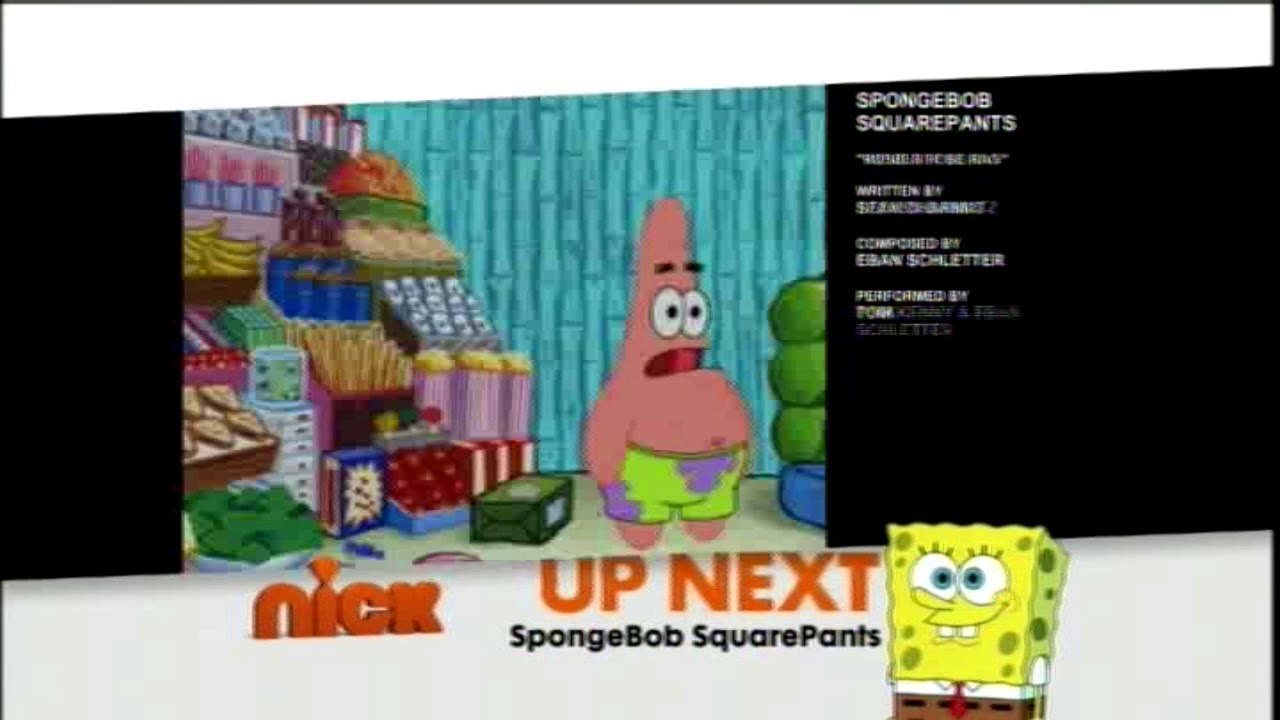 Nickelodeon Split Screen Credits September 23 2011 Youtube