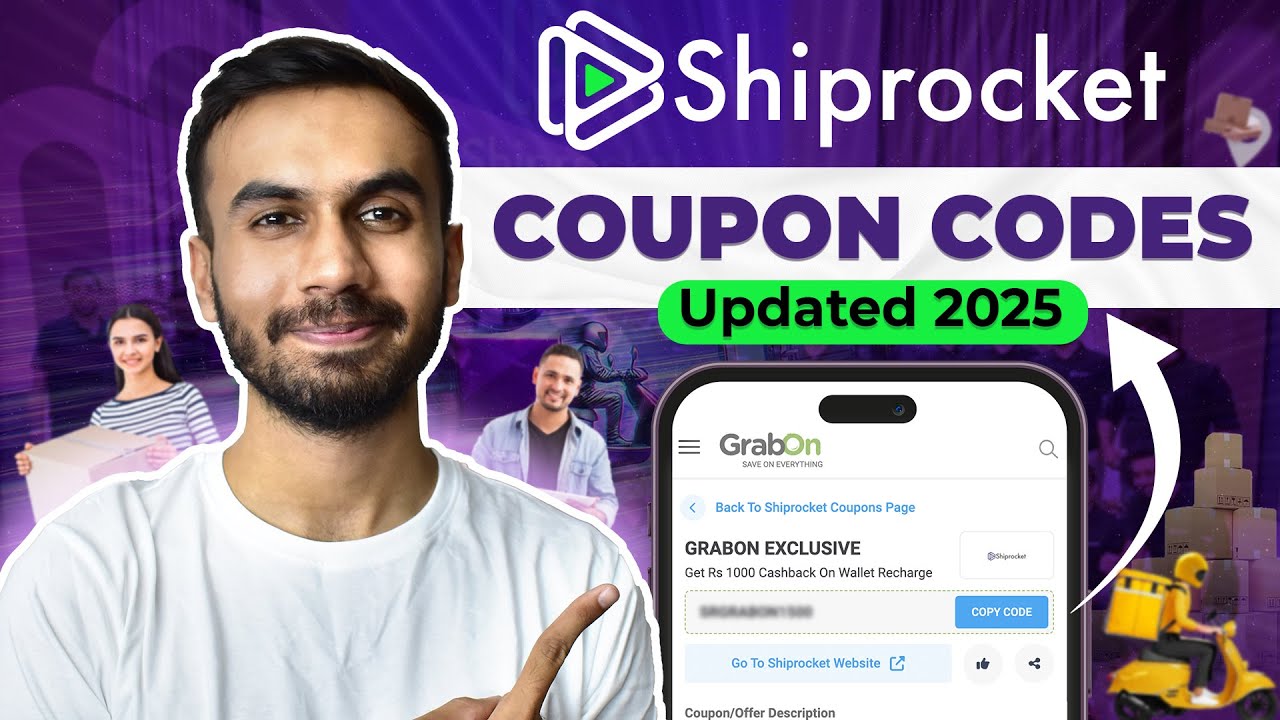 Shiprocket Coupon Code 2025 Today Shiprocket Promo Code Youtube