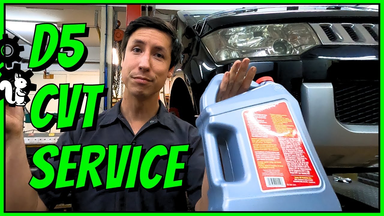 Delica D5 Cvt Transmission Service Youtube