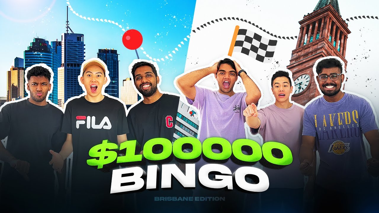 Waflmn 100 000 Brisbane Bingo In Real Life Youtube