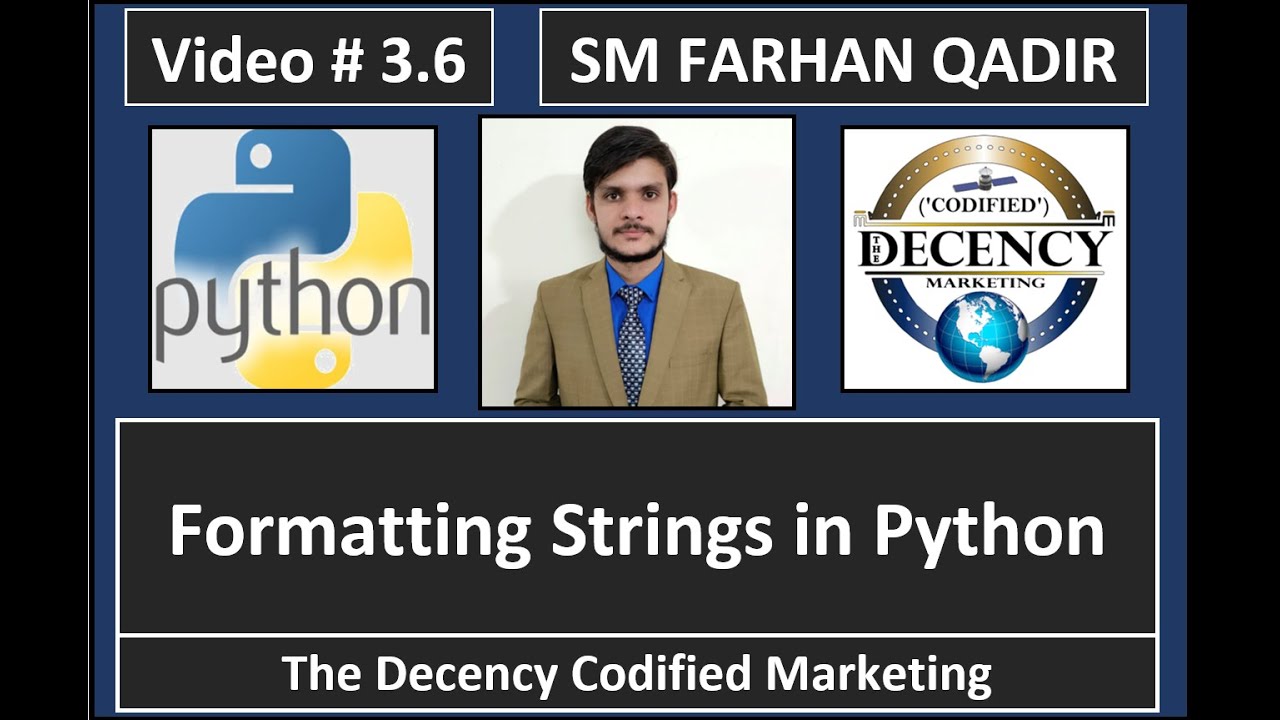3 6 Formatting Strings In Python 14 Python String Strings