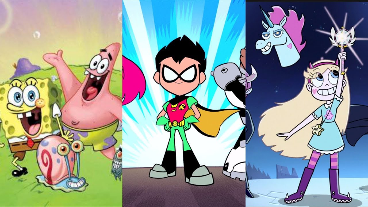 Nickelodeon Cartoon Network Disney