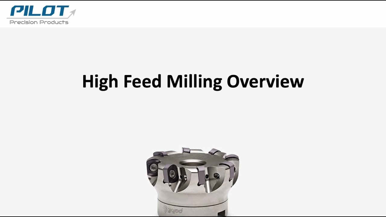 High Feed Milling Overview Youtube