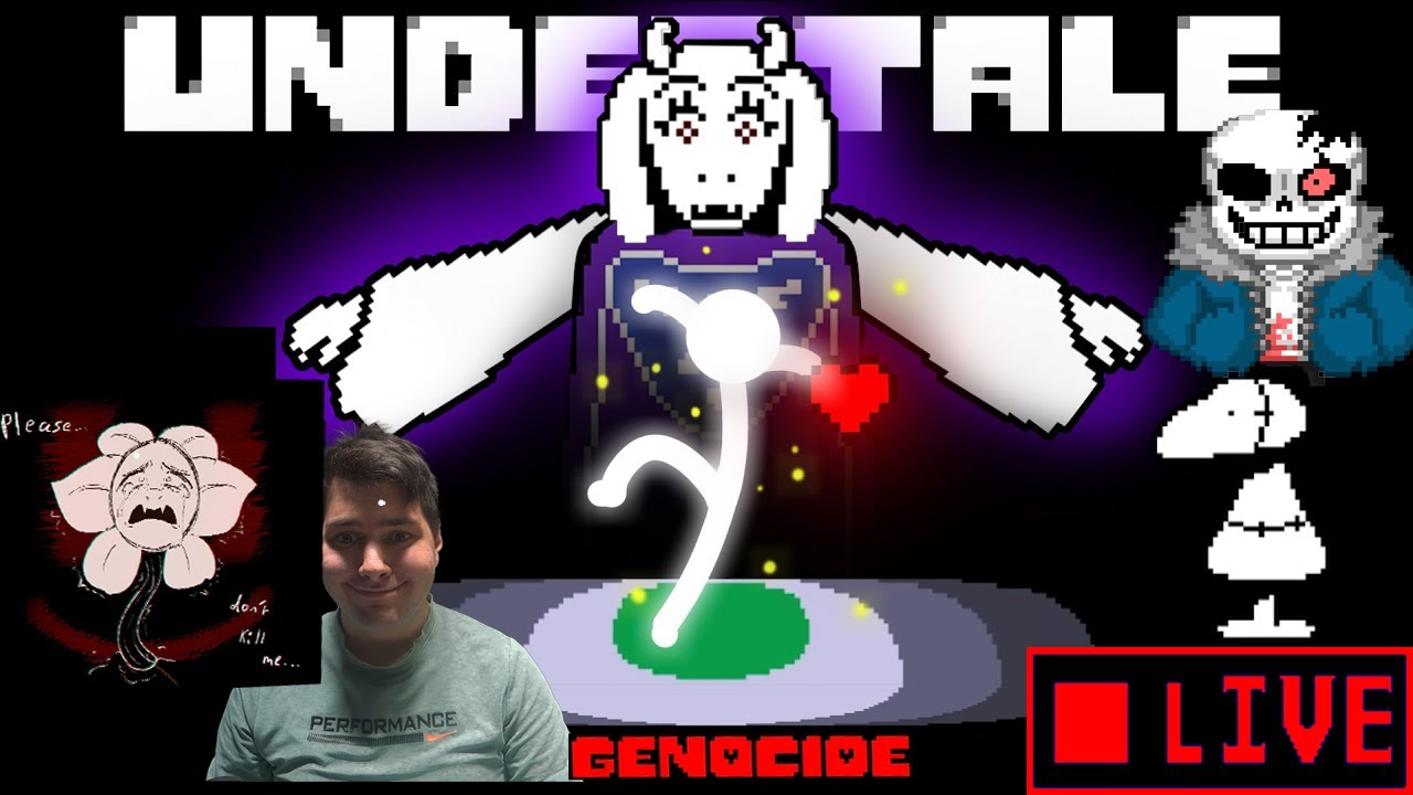 Undertale The Genocide Run Live In Ruins Youtube