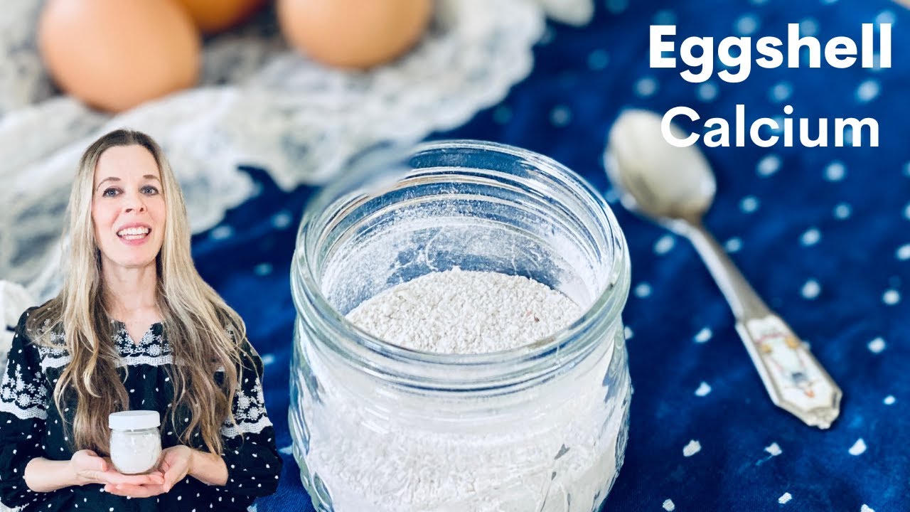 How To Make Eggshell Calcium Money Saver Youtube