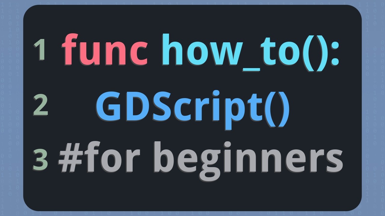 Learn To Program Using Gdscript And Godot 1 Introduction Youtube