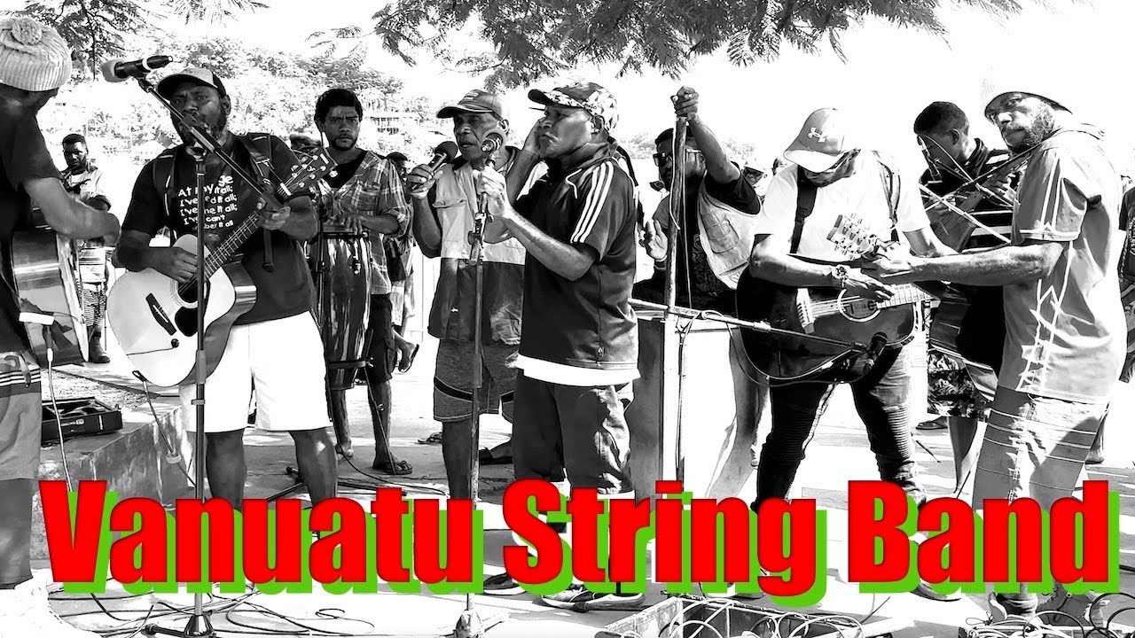 Vanuatu String Band Busking 바누아투 전통 스트링 밴드 버스킹 4k 60f Youtube