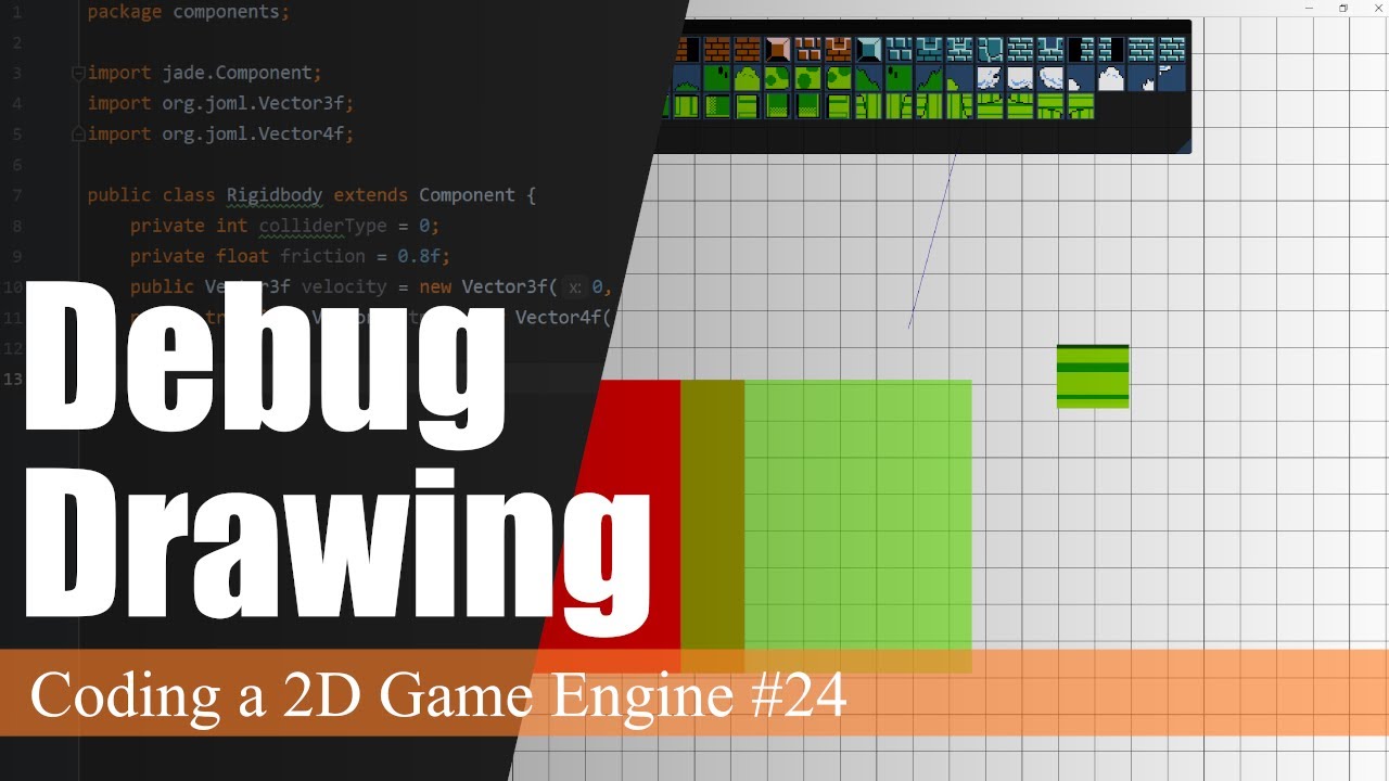 Debug Drawing Functions Coding A 2d Game Engine In Java 24 Youtube