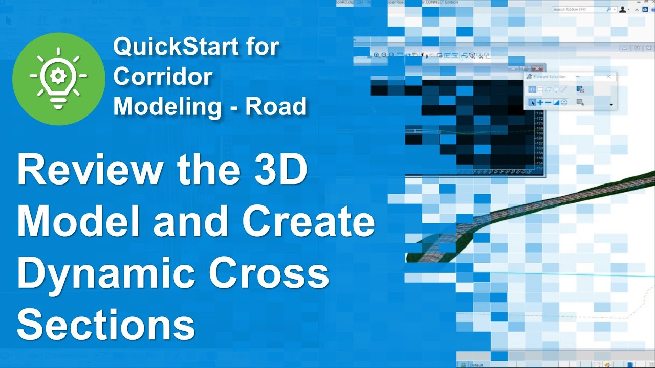03 Review The 3d Model And Create Dynamic Cross Sections Youtube