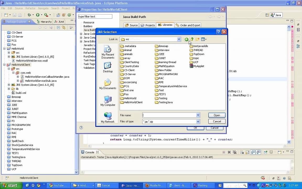 Apache Axis2 Webservice Part 2 Youtube
