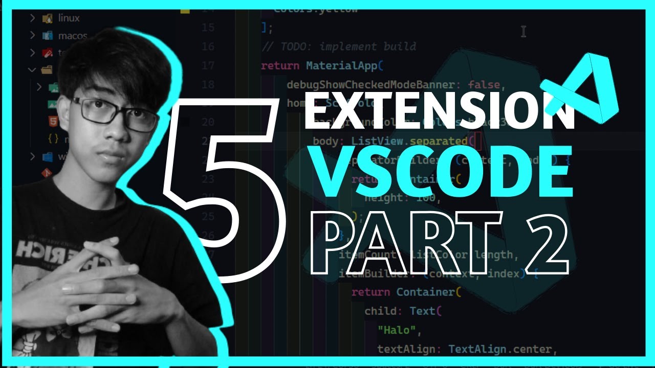 Rekomendasi 5 Extension Vscode Pt 2 Youtube