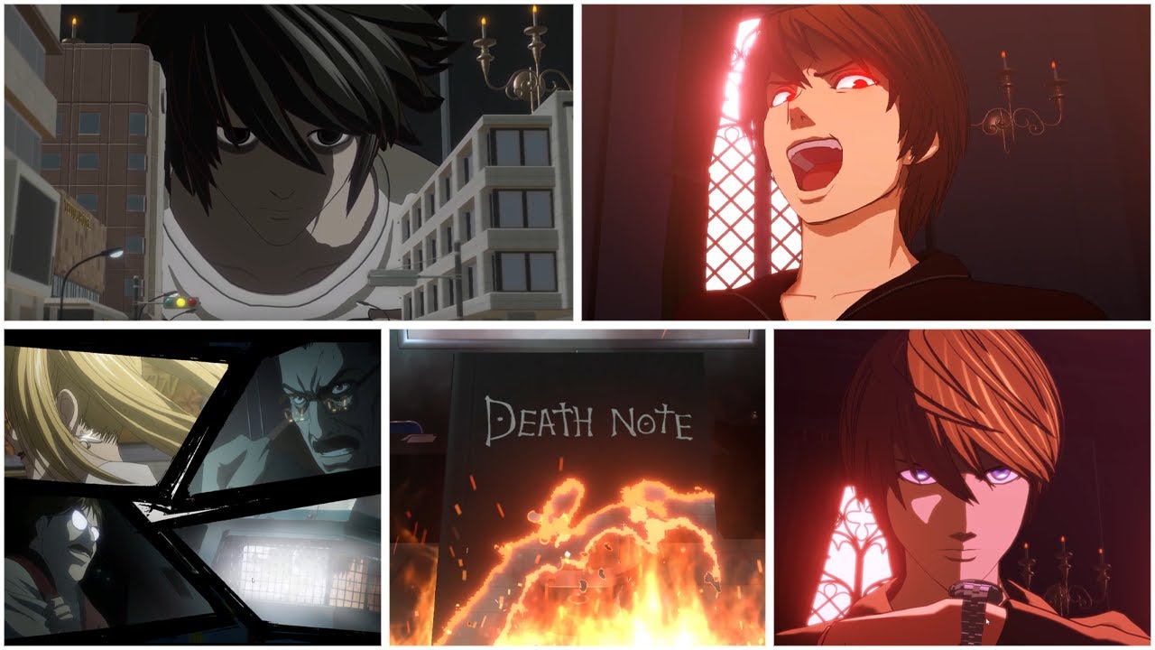 Death Note Killer Within All Cutscenes Youtube