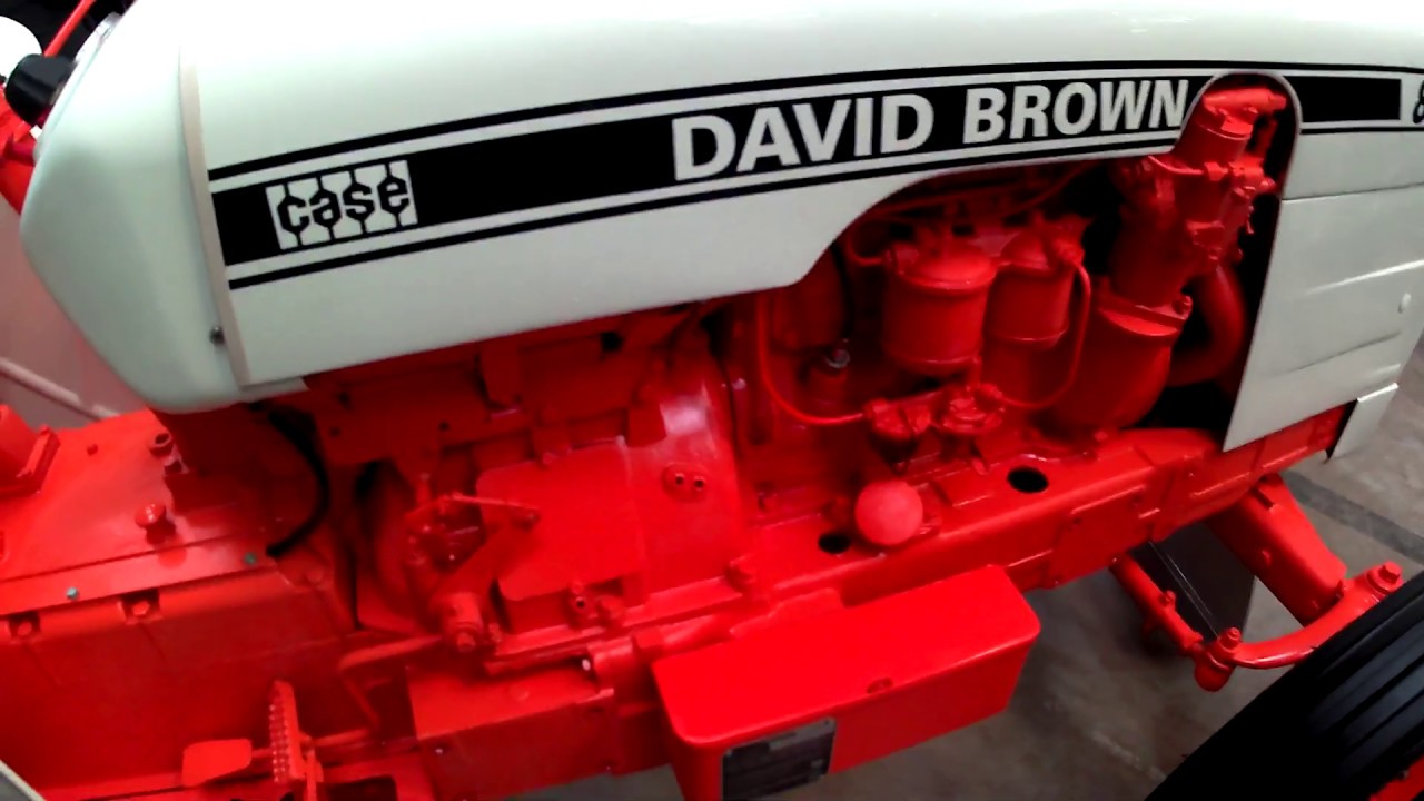 1978 David Brown 885 2 7 Litre 3 Cyl Diesel Tractor 47hp Youtube
