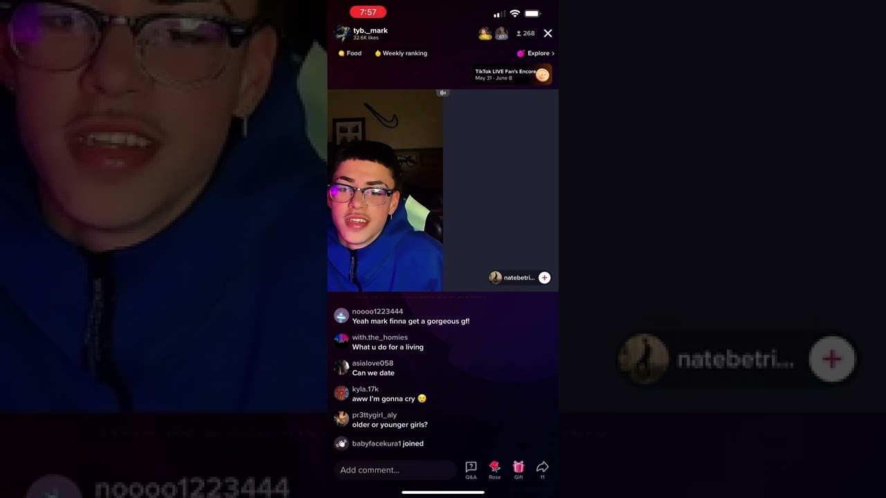 Mark Tiktok Live Ft Nate Nickget2it Brothers Part 1 Youtube