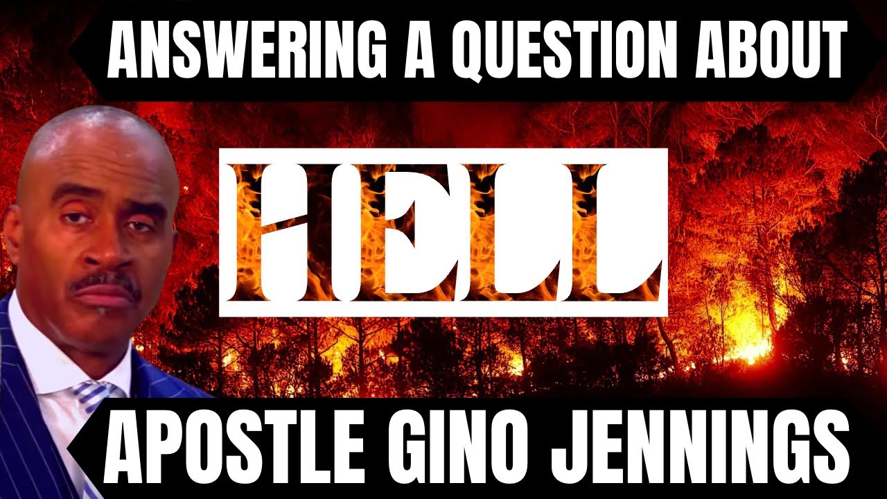 Pastor Gino Jennings Answering A Question About Hell Youtube