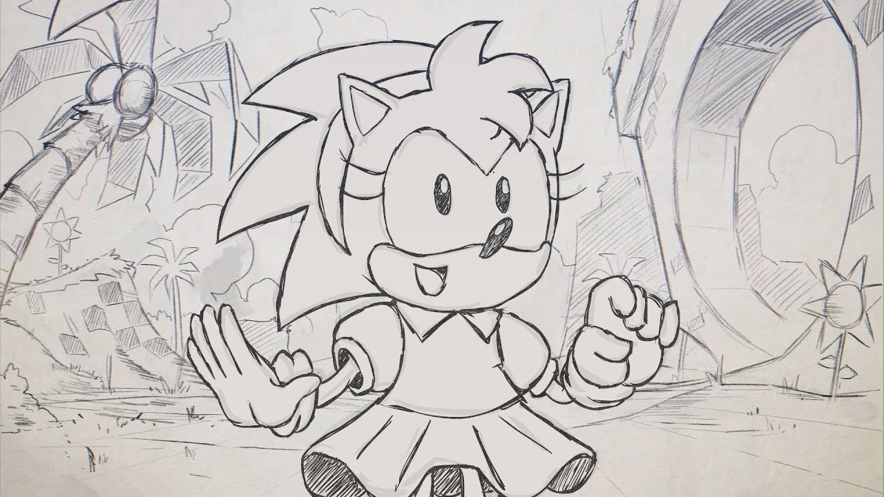 Sonic Mania Plus Amy Rose Reveal Trailer Unofficial Youtube
