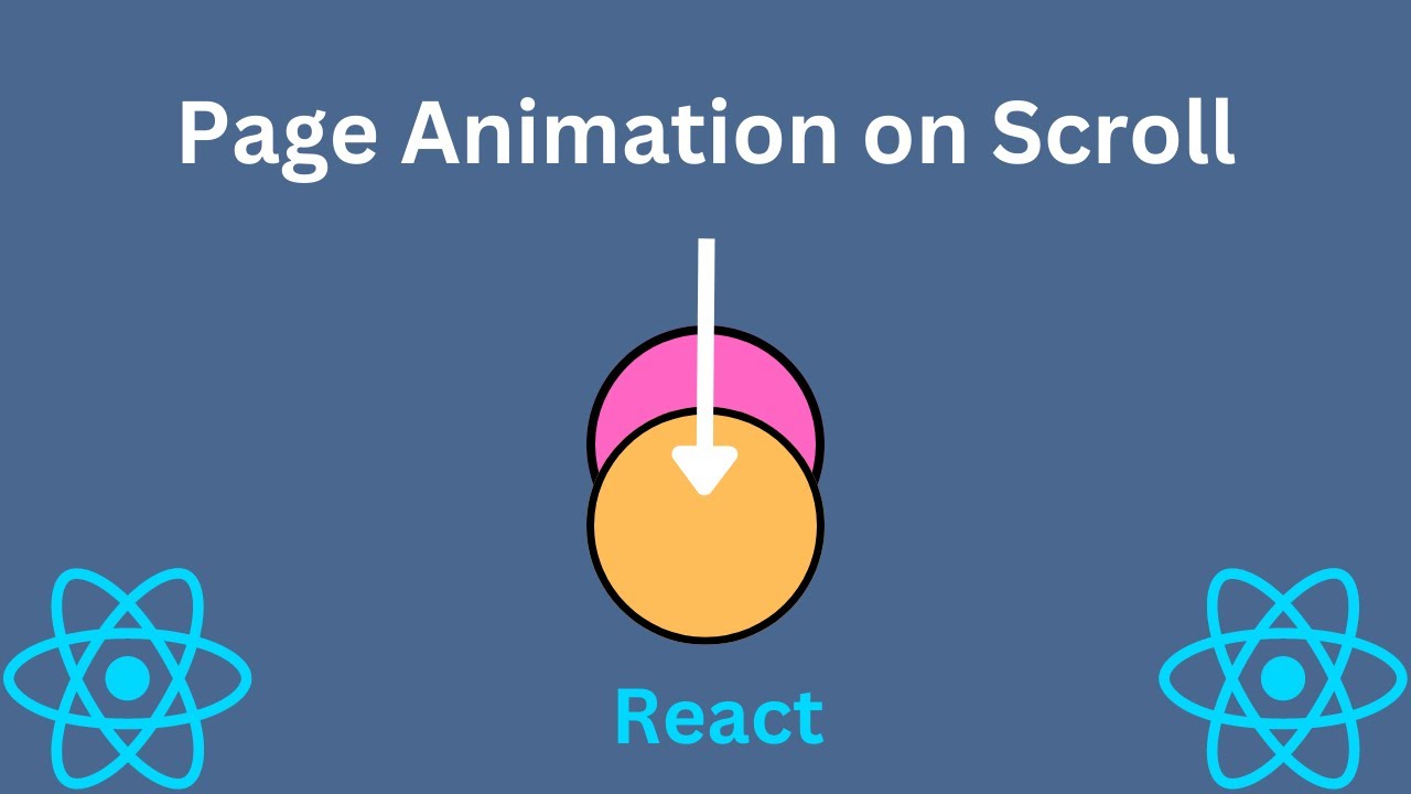 Page Animation On Scrolling In React Js Youtube