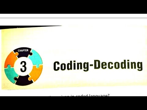 Class 4 Reasoning Chapter 3 Coding Decoding Youtube