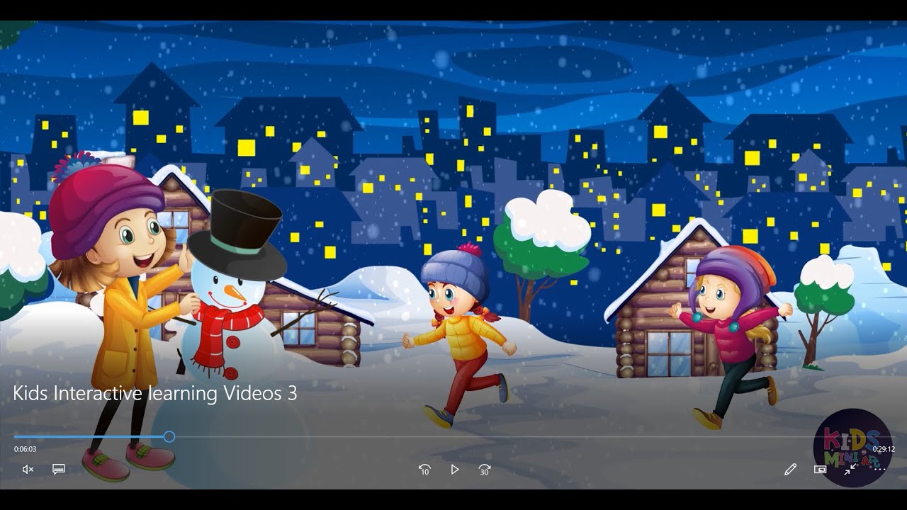 Kids Learning Videos On Various Subjects Youtube