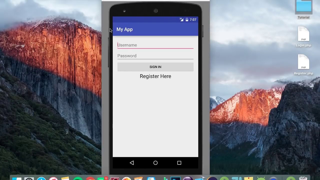 Tutorial Android Studio Java Class Youtube
