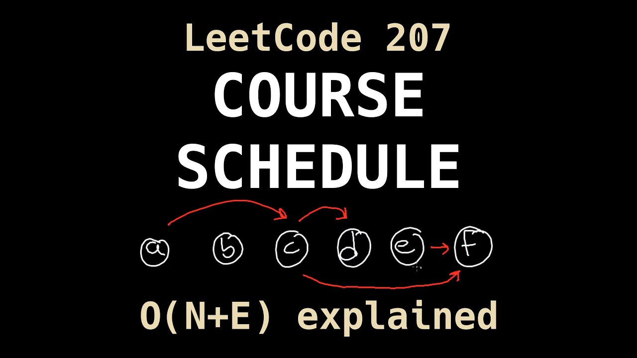 Course Schedule Leetcode 207 Youtube