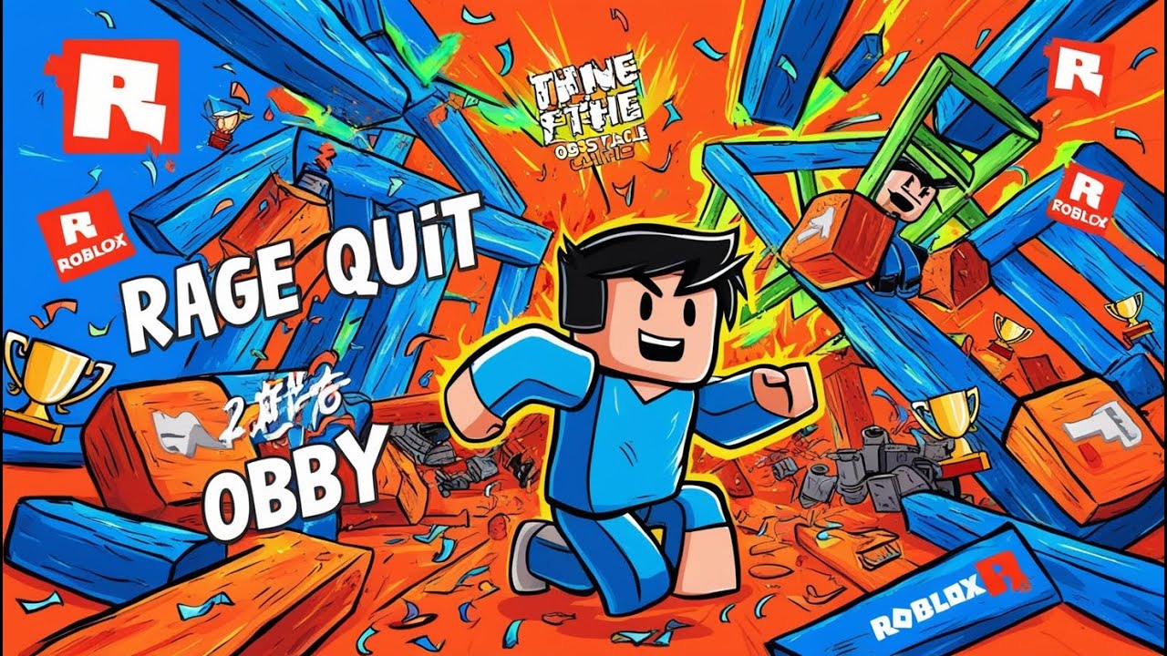 Roblox Rage Quit Obby 2 Youtube